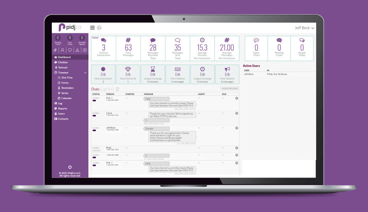 Pidj.co SMS for Business | Text Messaging Service