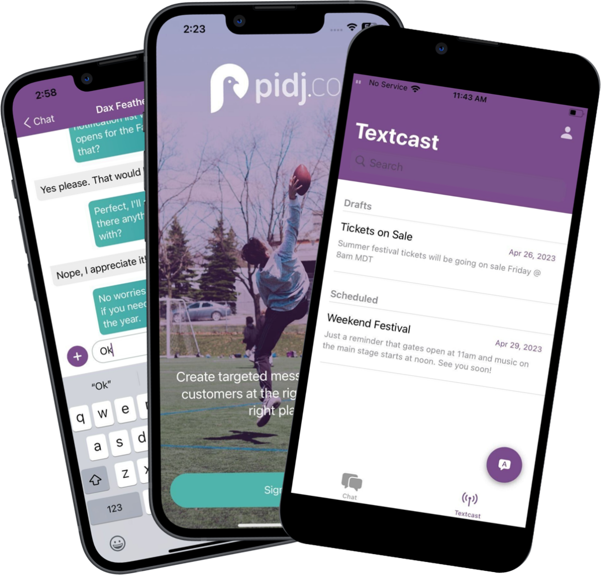 Pidj.co SMS for Business | Text Messaging Service
